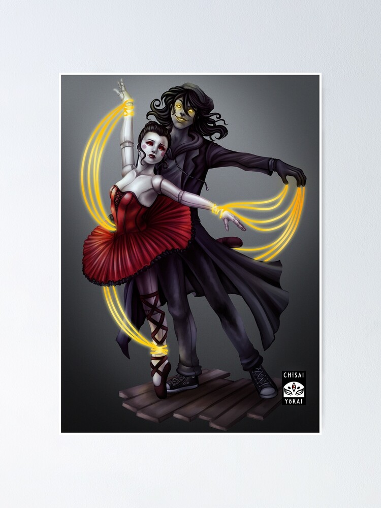 "Pulling at my Heart Strings" Poster for Sale by Chisai-Yokai | Redbubble