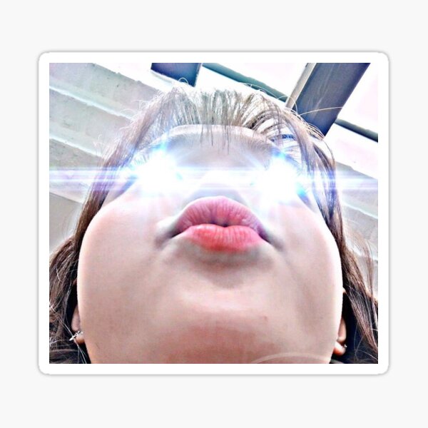 "chuu meme" Sticker for Sale by thatgiantsquid | Redbubble