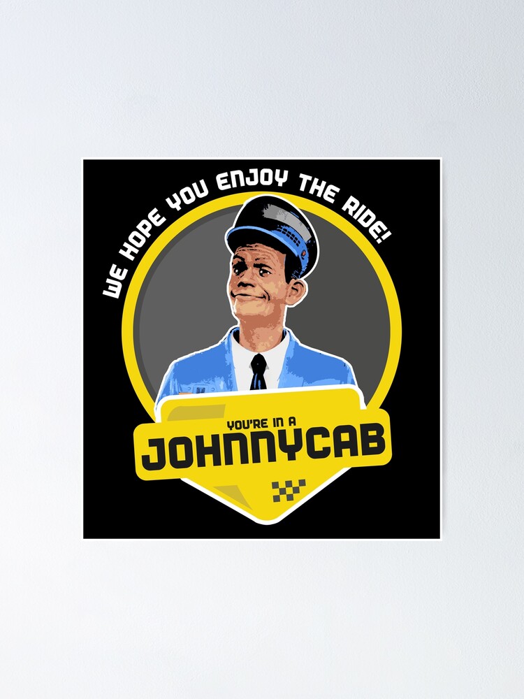 "Johnny Cab - Inspired by Total Recall" Poster by WonkyRobot | Redbubble