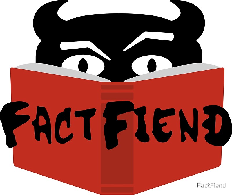 "The Fact Fiend Logo - By Artists Unknown" by Karl Smallwood | Redbubble