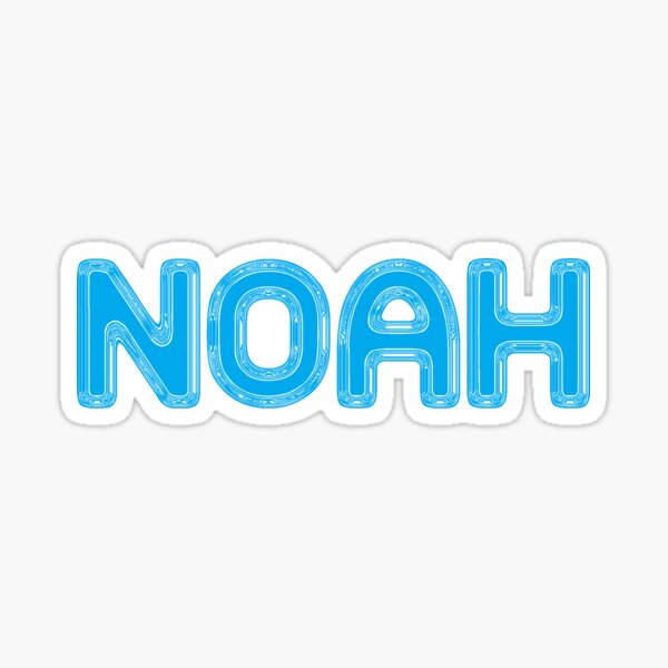 "Noah" Sticker for Sale by Shalomjoy | Redbubble