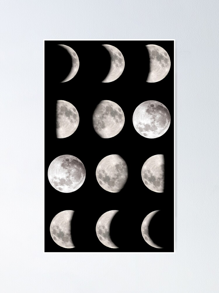 12 Moon Phases