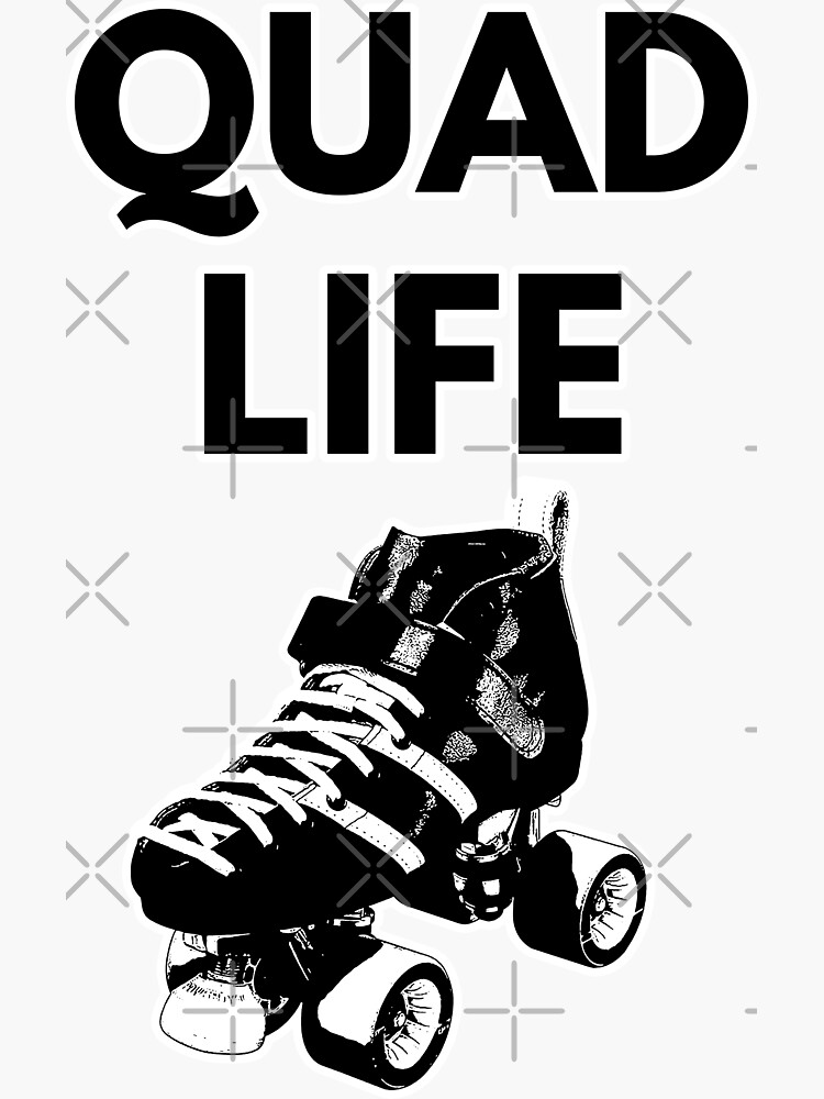 Quad Life Sticker Yamaha YFZ450R ATV Fender Warning Tags Stickers