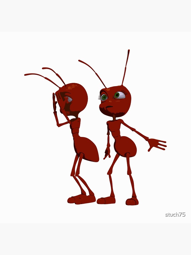 Impression photo « Drôle Ant - Deux fourmis Petits insectes Insectes ...