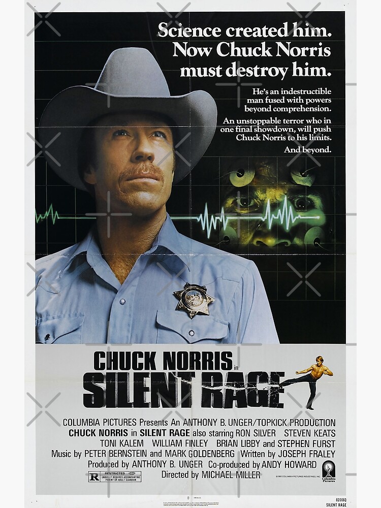 "Silent Rage" Poster for Sale by seagleton | Redbubble