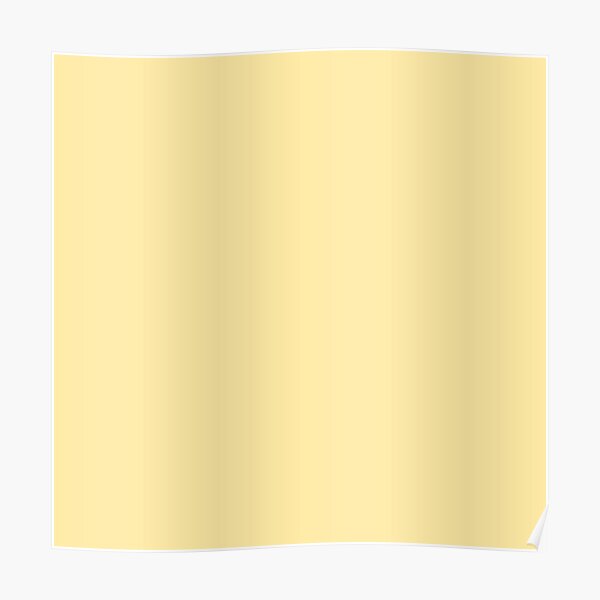 "Soft Pastel Mustard Yellow" Poster by rewstudio | Redbubble