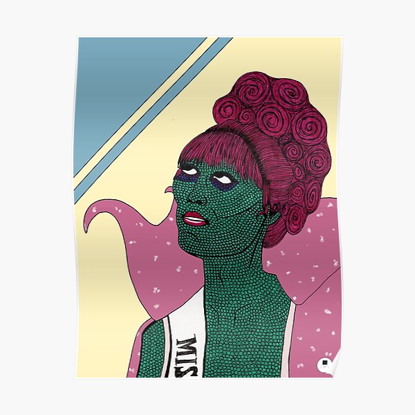 "Miss Beauty Pageant" Poster for Sale by safetycut | Redbubble