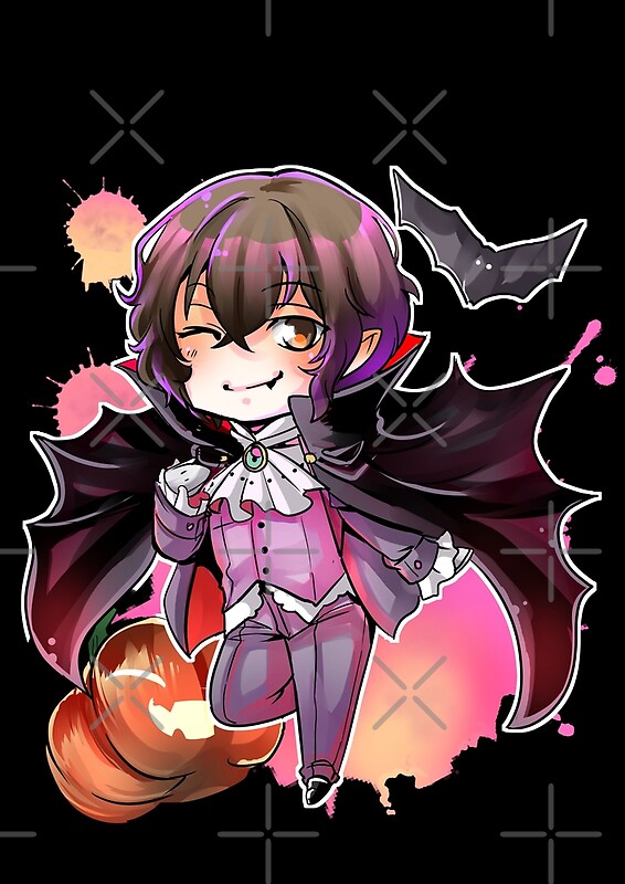 "Halloween Dazai" by Kamapon | Redbubble