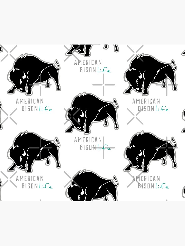 "Funny American Bison T-shirt and Sticker, American buffalo Shirt ...