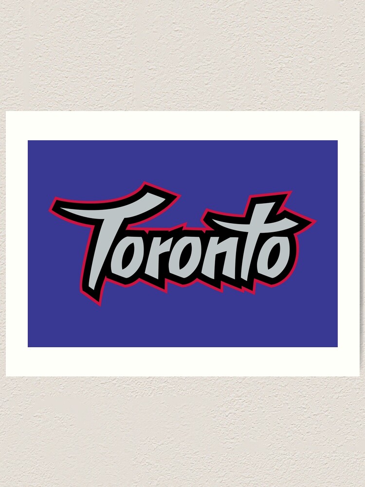 "Toronto Retro script 1" Art Print for Sale by SaturdayAC | Redbubble