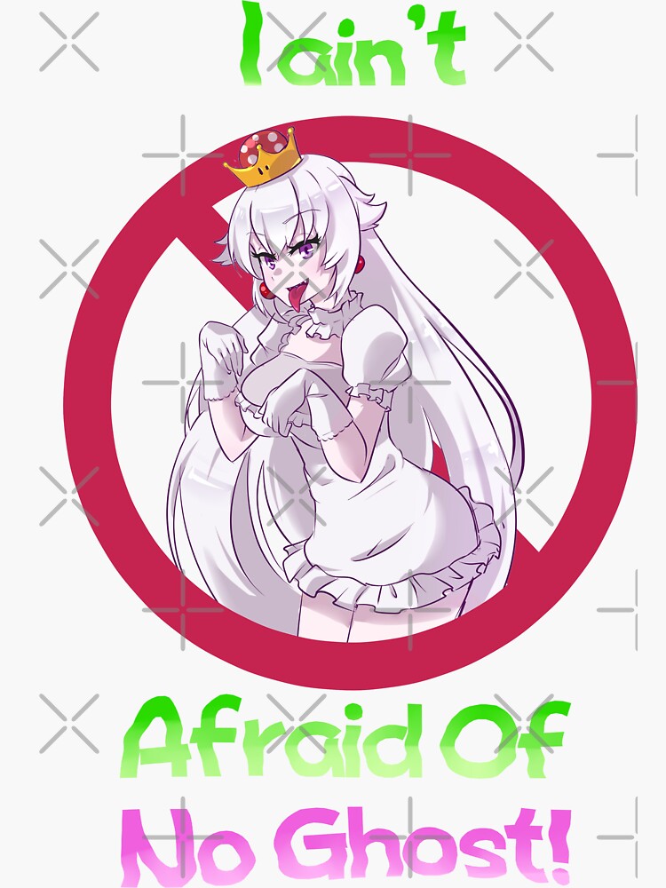 "Booette I Ain't Afraid of No Ghost" Sticker for Sale by Moorsales ...