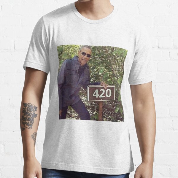 "Obama 420" T-shirt for Sale by camhawk10 | Redbubble | 420 t-shirts ...