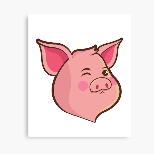 Winking Canvas Prints | Redbubble