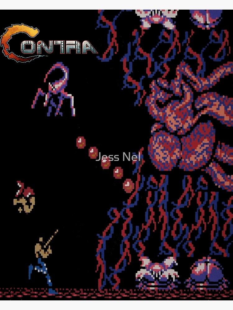 "Contra Boss Battle" Poster by jessiejade95 | Redbubble