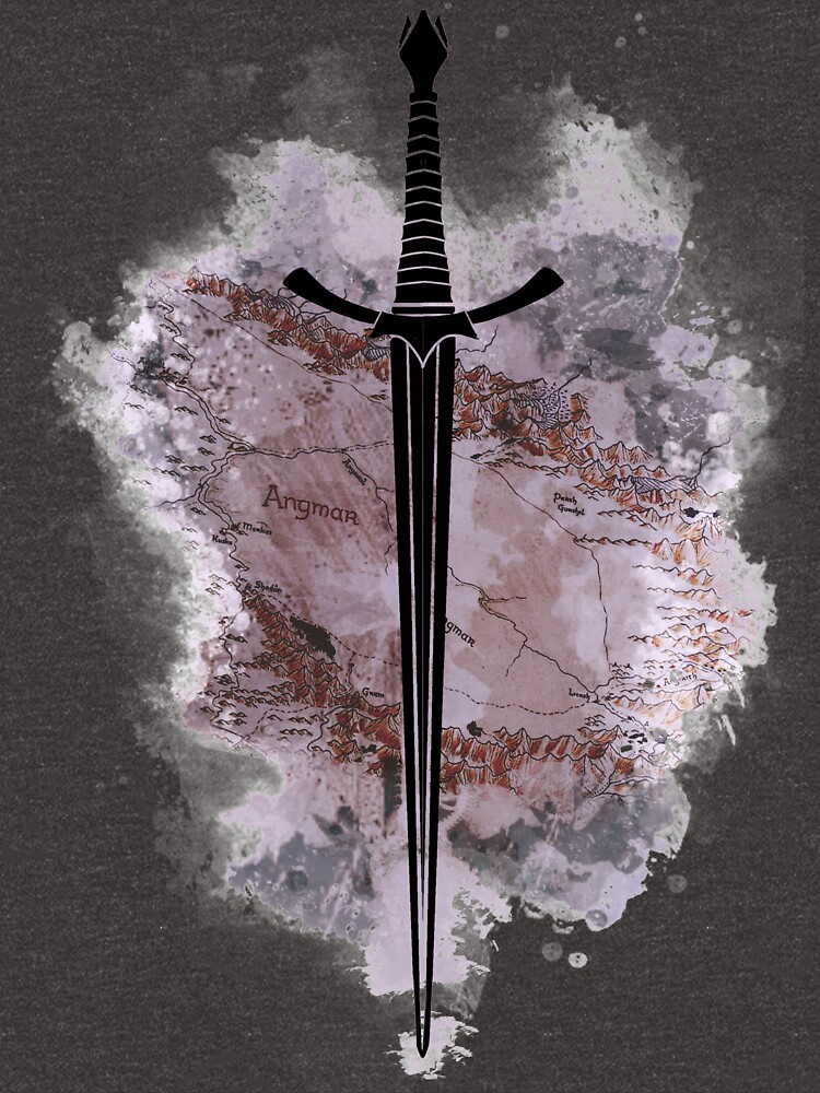 "The Kingdom of Angmar" T-shirt for Sale by Christos93 | Redbubble ...