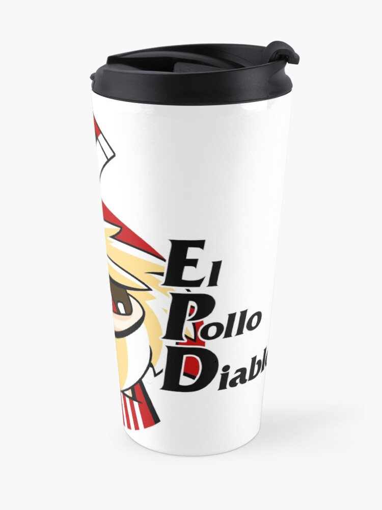 "El pollo diablo" Travel Coffee Mug for Sale by borjaandrea | Redbubble
