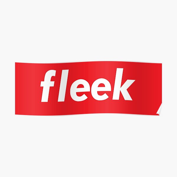 "Fleek Words Millennials Use Words Gen Z Use On Fleek" Poster by ...