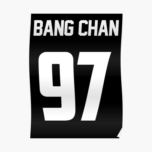 "KPOP STRAY KIDS BANG CHAN 97" Poster for Sale by LySaVN | Redbubble