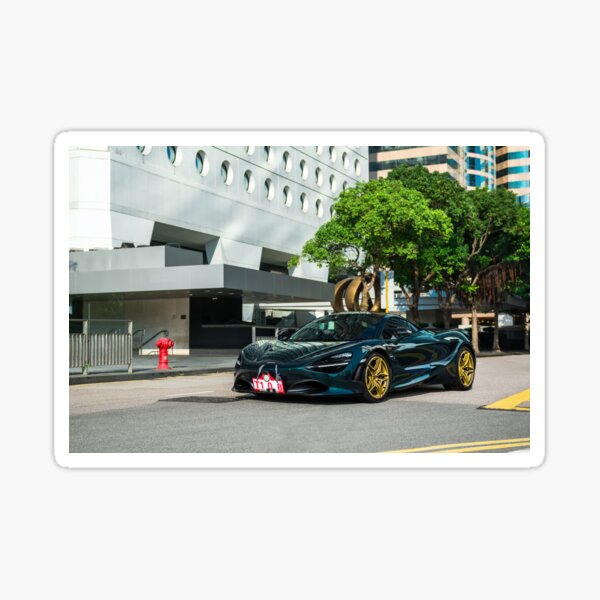 "McLaren 720S MSO in Green " Sticker for Sale by ricoliu | Redbubble
