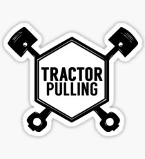 Tractor Pulling Stickers | Redbubble