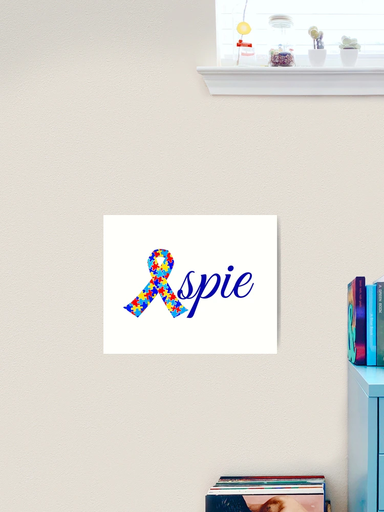 Aspie Pride Actually Autistic Rainbow Infinity Symbol For