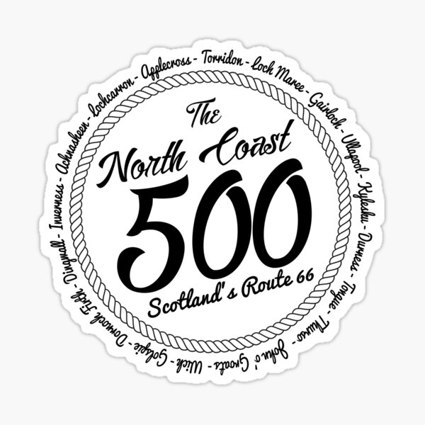 North Coast 500 Stickers | Redbubble