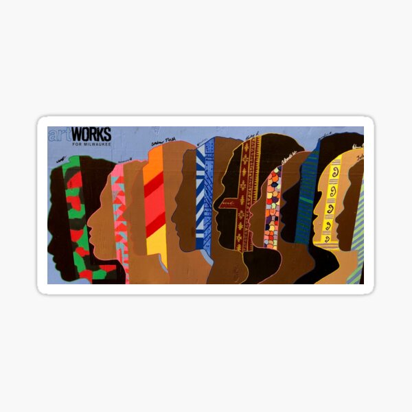 "Intern Silhouettes" Sticker for Sale by ArtWorks4MKE | Redbubble