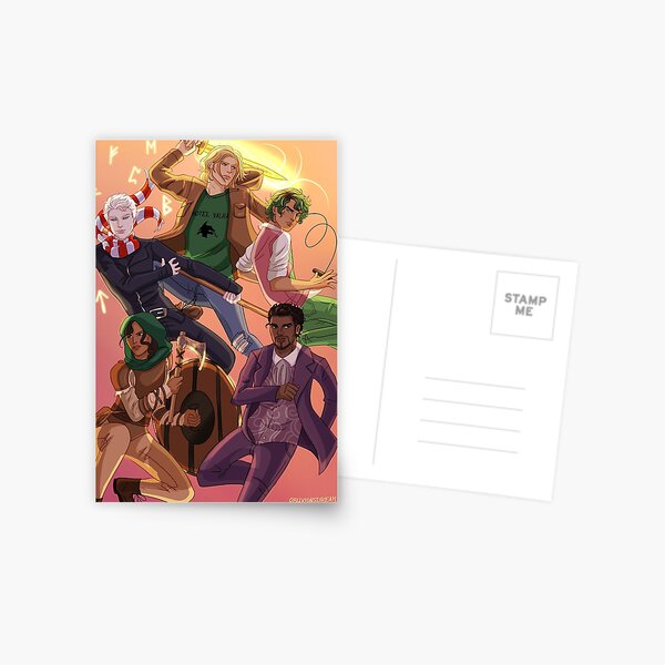 "Magnus Chase and the Gods of Asgard" Postcard by Oblivionsdream ...