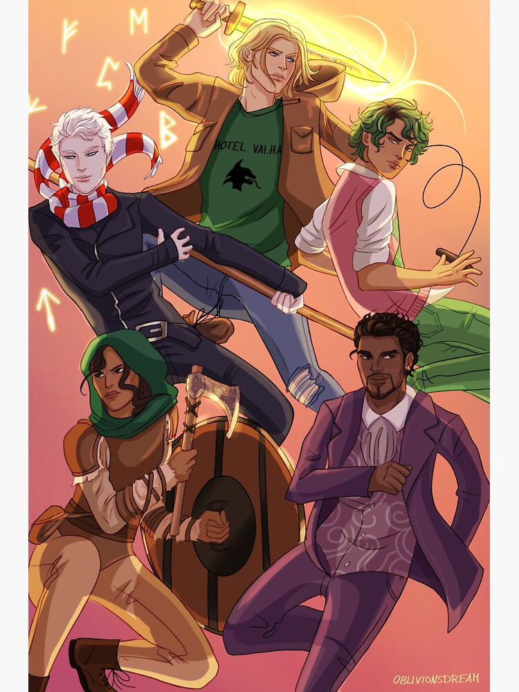 "Magnus Chase and the Gods of Asgard" Sticker for Sale by ...