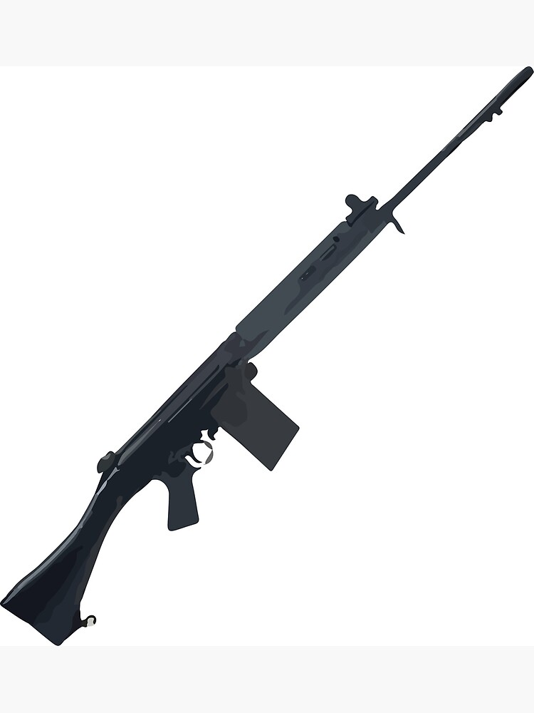 "SLR Rifle" Art Print for Sale by TortillaChief | Redbubble