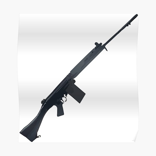 "SLR Rifle" Poster for Sale by TortillaChief | Redbubble