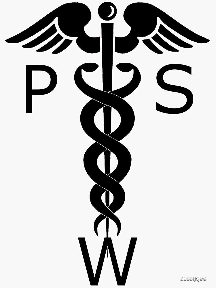 "PSW" Sticker for Sale by sassygee | Redbubble