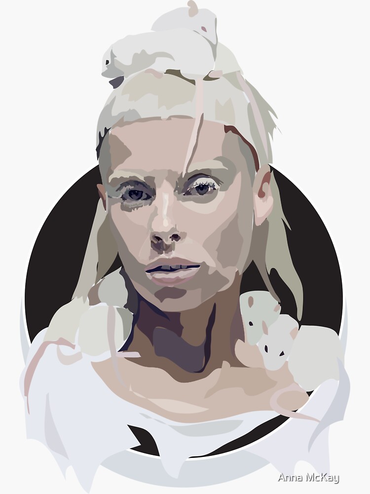 "Yolandi" Sticker by annamckay | Redbubble