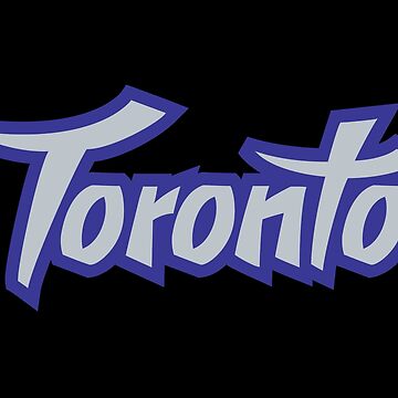 "Toronto Retro script 3" Sticker for Sale by SaturdayAC | Redbubble