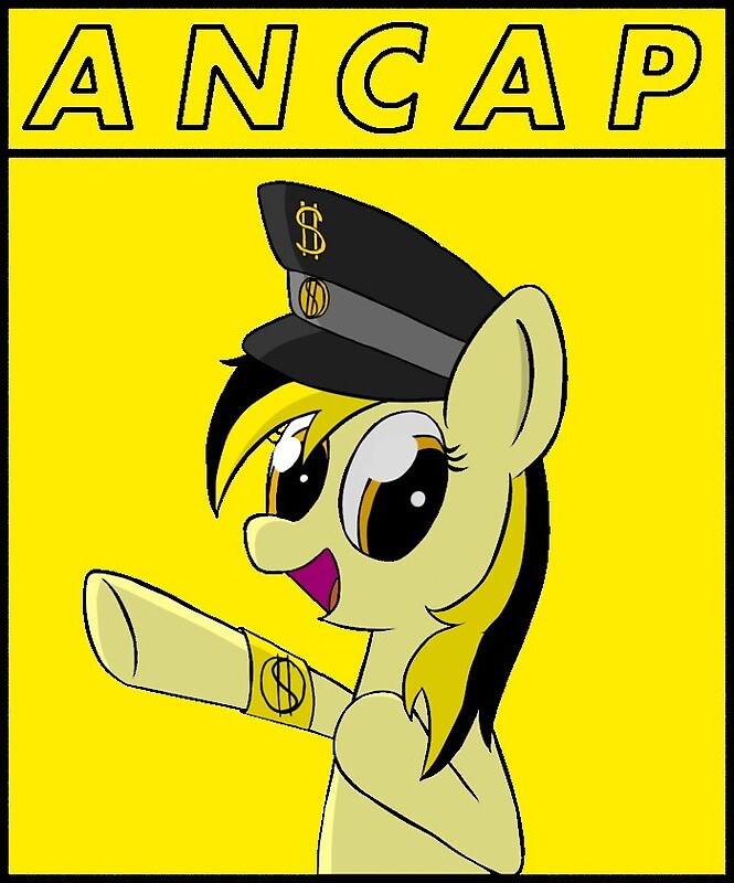 "Ancap pony " by epenex | Redbubble