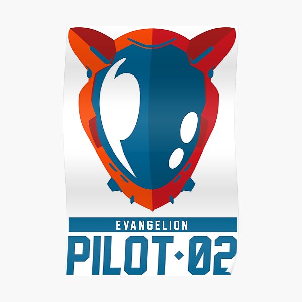 "EVA Pilot 02 Helmet" Poster by tigerrobot | Redbubble