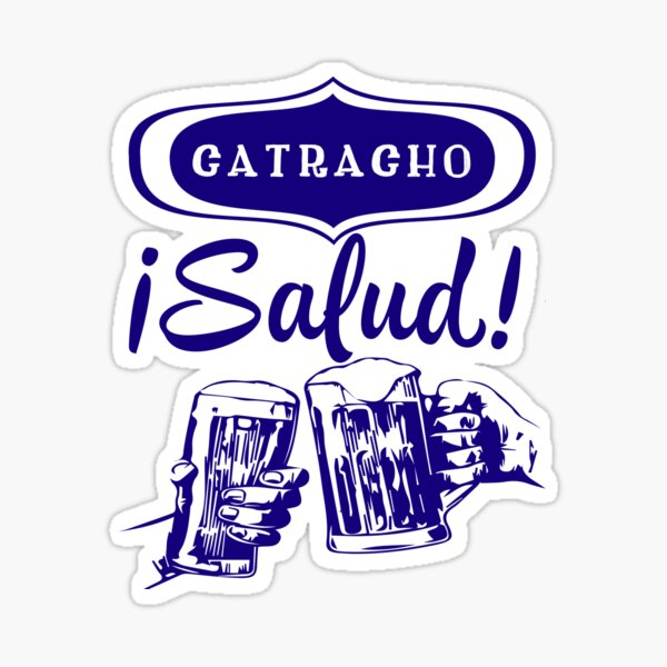 "Catracho" Sticker for Sale by LatinoTime | Redbubble