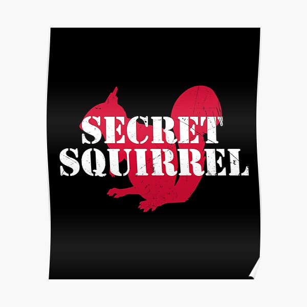 Secret Squirrel Posters | Redbubble