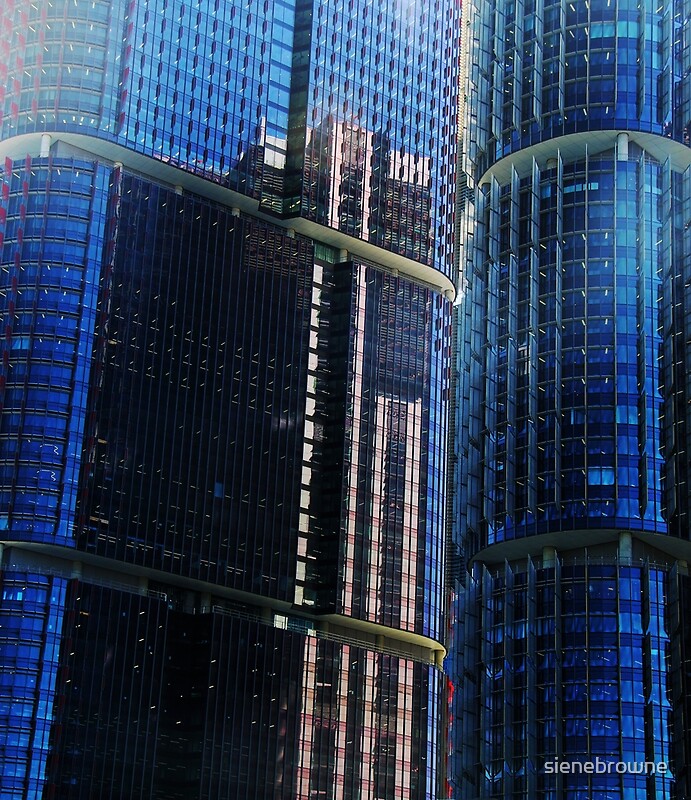 "Towers of Glass" by sienebrowne | Redbubble