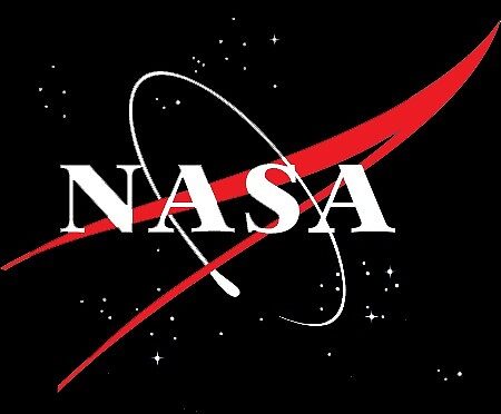 "NASA Logo Black Background" by Ayak26 | Redbubble