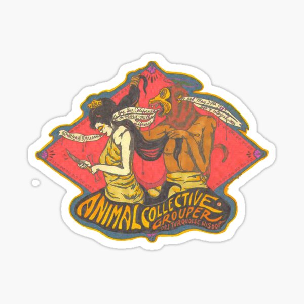 Animal Collective Stickers | Redbubble