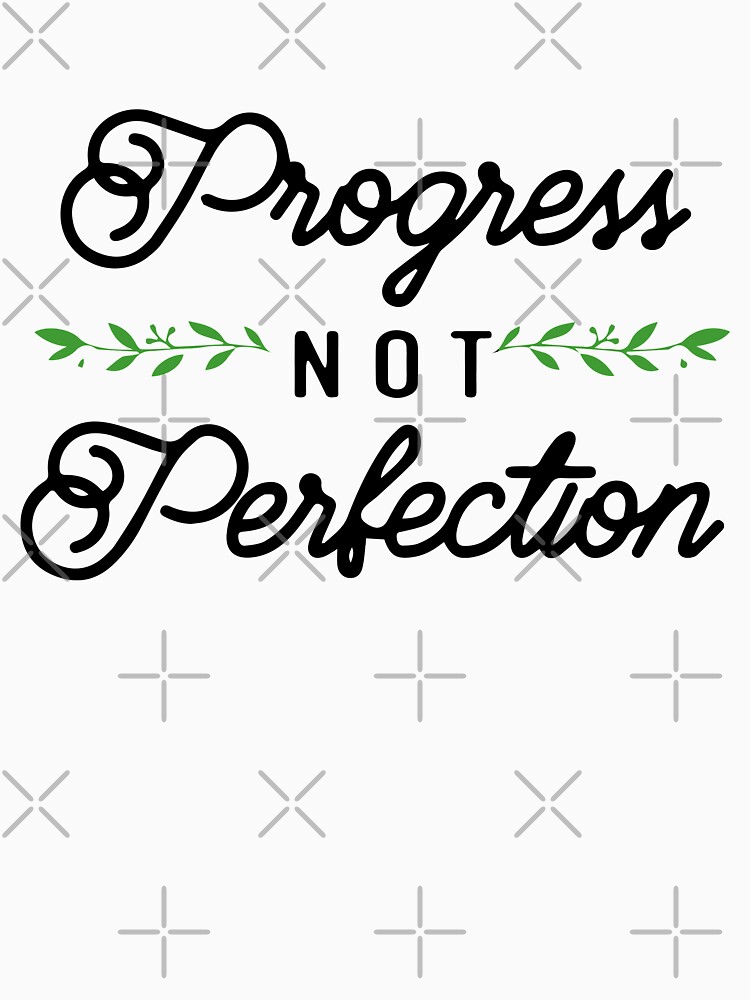 "Progress not perfection , shirt with saying , motivational Shirts ...