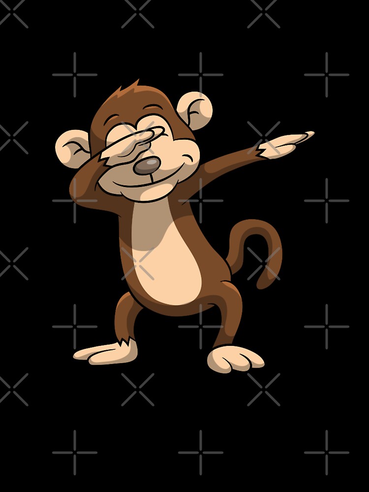 "Dabbing Monkey" Kids T-Shirt for Sale by frittata | Redbubble