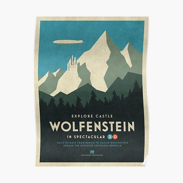 Wolfenstein Posters | Redbubble