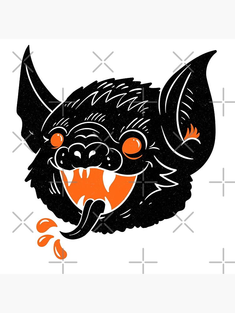 "Vintage Bat Halloween" Photographic Print for Sale by SPOOKYSWAG ...