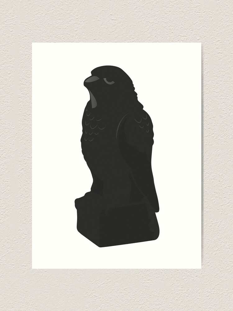 "Maltese Falcon" Art Print for Sale by mstarcev | Redbubble