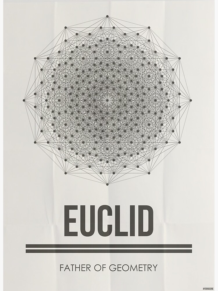 EUCLID - Mathematician Collection Premium Matte Vertical Poster sold by ...