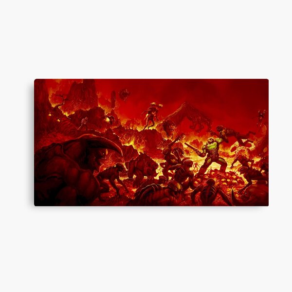 Doom Canvas Prints | Redbubble