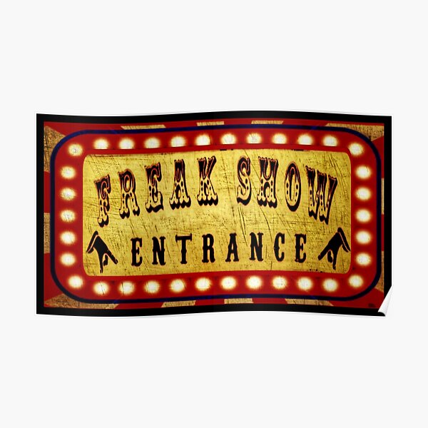 Freak Show Posters | Redbubble