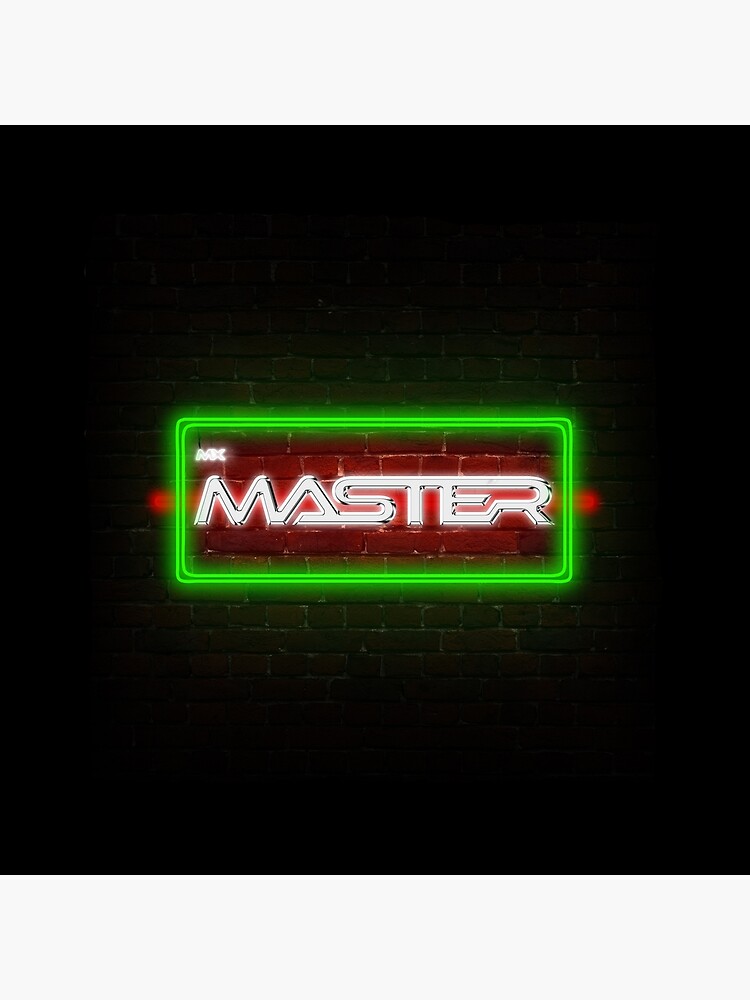 "mx master neon sign" Poster by killball3000 | Redbubble